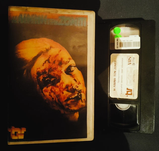 ZOMBIE LAKE RARE greek vhs tape horror ,Jean Rollin,Jess Franco £120.07 ...