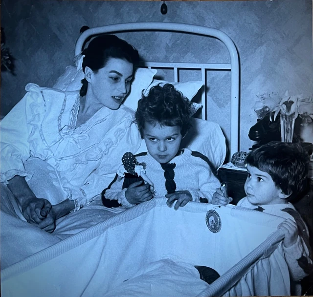 SILVANA MANGANO-FOTO ORIGINALE con figlie Veronica, Raffaella e ...