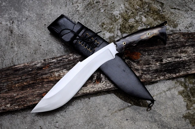 12 INCHES LONG Blade Hand forged kukri-khukuri-knife-knives-Hunting and ...