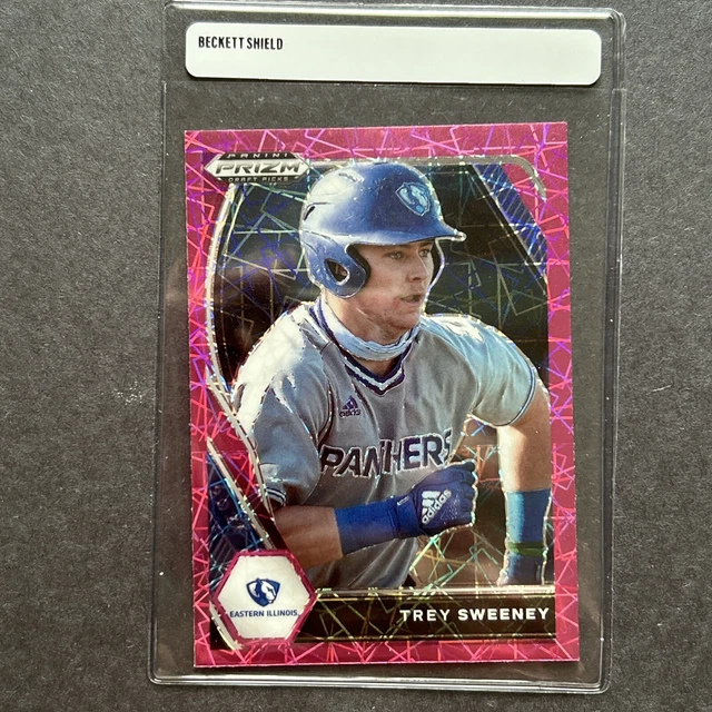 TREY SWEENY NEW York Yankees 2021 Prizm Draft Picks laser vitesse rose ...