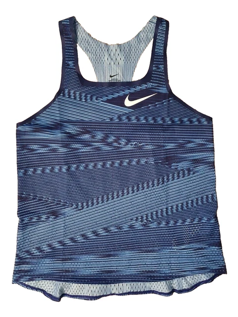 NIKE PRO ELITE 2019 Track & Field Distance Singlet - Blue - Women's ...