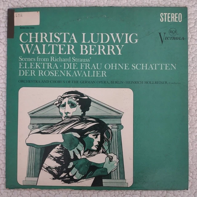 CHRISTA LUDWIG WALTER Berry Scenes from Elektra femme sans ombre vinyle ...