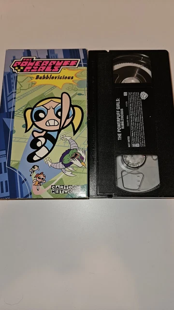 THE POWERPUFF GIRLS Bubblevicious VHS 2000 Cartoon Network Classic ...