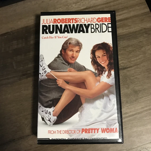 RUNAWAY BRIDE MOVIE | VHS Tape | Julia Roberts & Richard Gere $2.00 ...