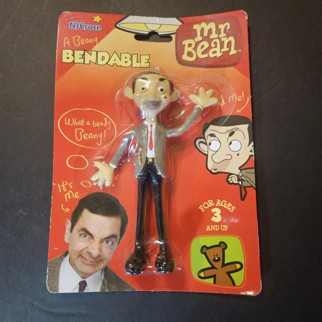 MR. BEAN - a Beany Bendable / Posable Action Figure New Vintage 1990 ...