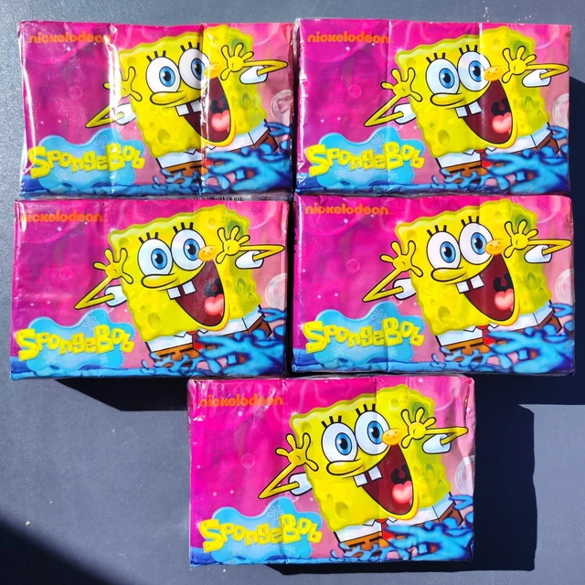 15 PKS SPONGEBOB SQUARE Pants decorated pocket tissues mixed covers 4 ...