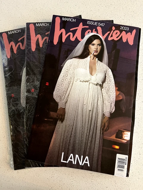 INTERVIEW MAGAZINE MARCH 2023 LANA DEL REY by Billie Eilish Brand New ...