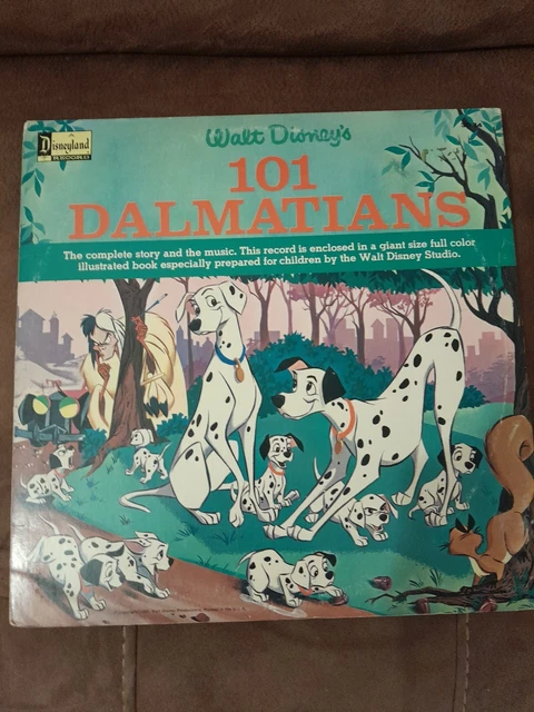 ORGINAL 1965 WALT Disneys : "101 DALMATIANS" Story 12" VINYL LP £9.71 ...