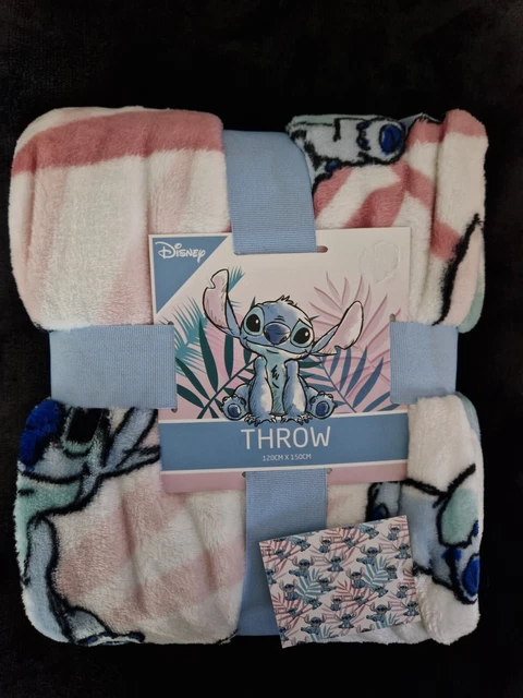 DISNEY STITCH PASTEL Colours Primark Fleece Throw 120cm x 150cm £24.99 ...