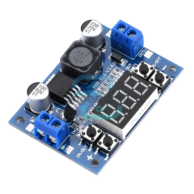 LM2596 ADJUSTABLE STEP-DOWN Power Module Voltage Regulator DC7~36V to 0 ...