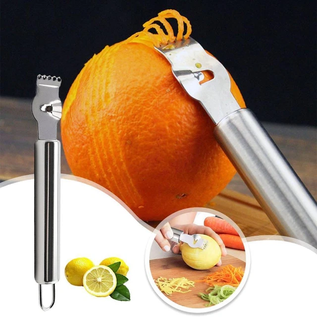STAINLESS STEEL LEMON Grater Orange Peeler Citrus Kitchen Gadgets 2024 ...