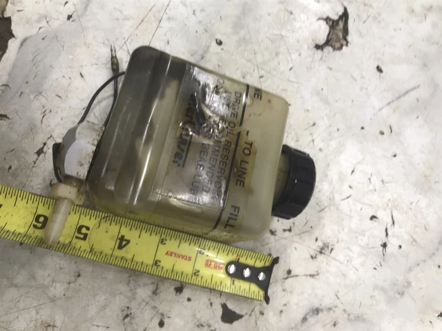 MERCRUISER MERCURY MARINE outdrive out Drive gear oil reservoir tank ...