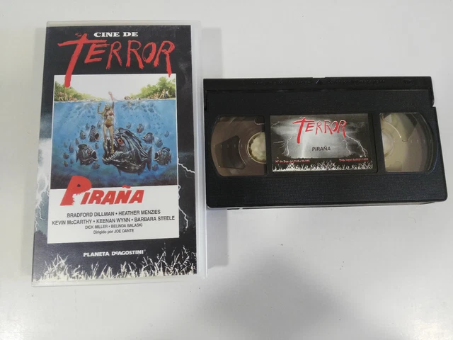 PIRANHA JOE DANTE Dillamn Menzies Mccarthy Horror VHS Tape Film ...