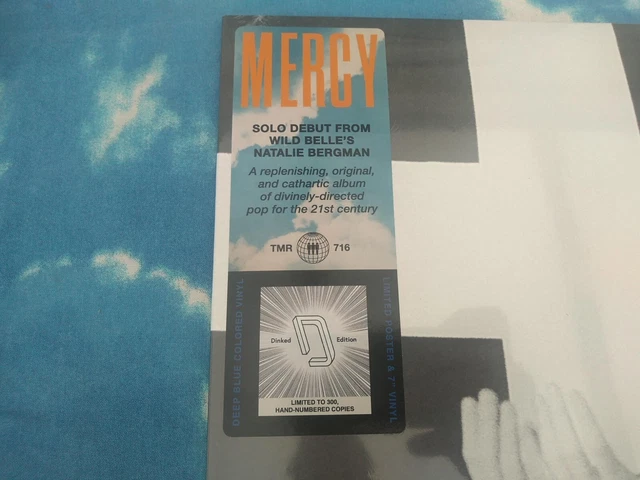 NATALIE BERGMAN - Mercy - Dinked Edition Blue Vinyl LP Third Man ...
