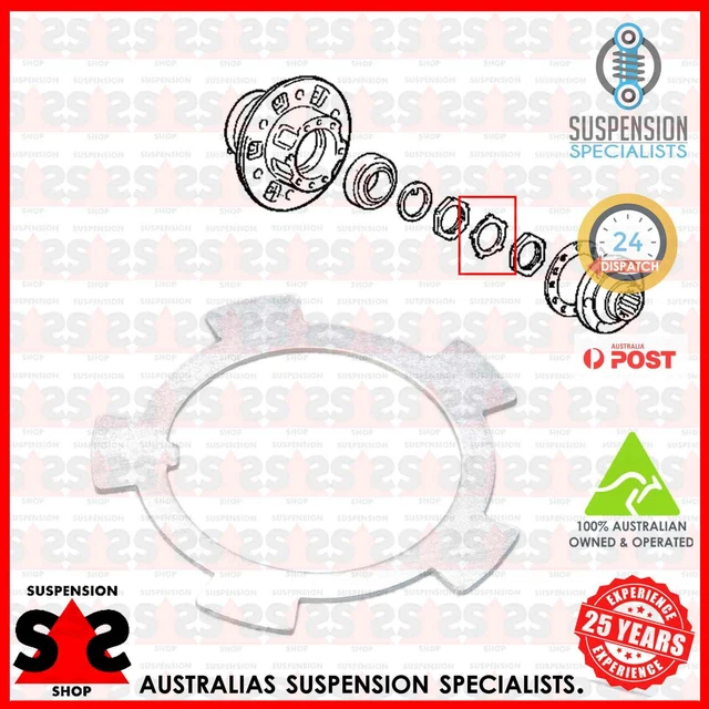 SECURING PLATE, BALL Joint Suit TOYOTA Hilux 2.4 4WD (RN110, RN105 ...
