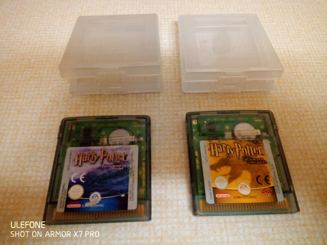 GAMEBOY COLOUR HARRY Potter Philosophers Stone and Chamber of Secrets £ ...