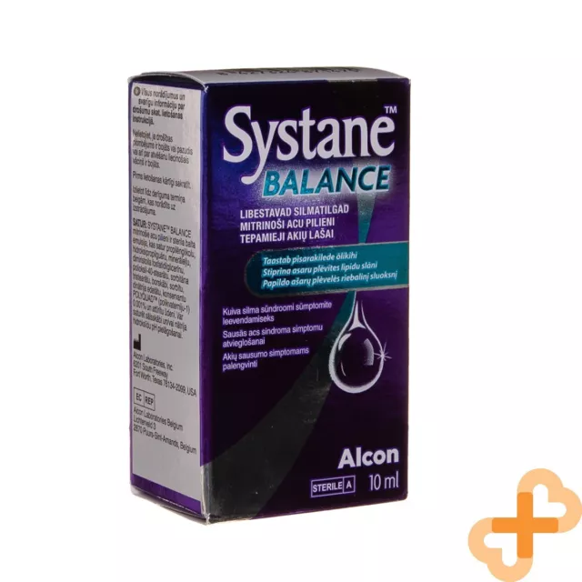 ALCON SYSTANE BALANCE Eye Drops 10ml Lipid Based Moisturizing Anti ...