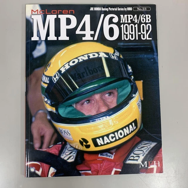 USED MCLAREN MP4/6 6B 1991-92 Ayrton Senna Joe Honda Photo Book No.23 ...