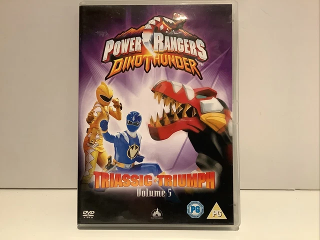 POWER RANGERS DINO Thunder: Triassic Triumph DVD vol 5 FREEPOST £5.86 ...