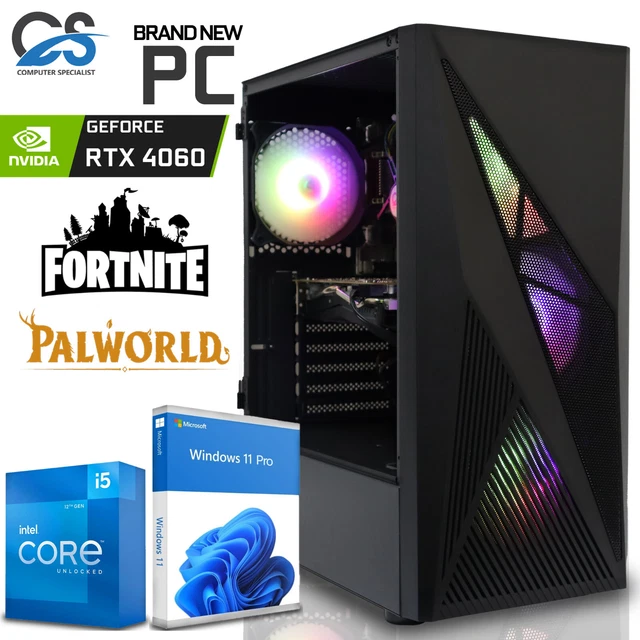 PC DA GIOCO RTX 4060 - Core i5 12400F @ 4,4Ghz, 32 GB DDR4, 1 TB M.2 ...