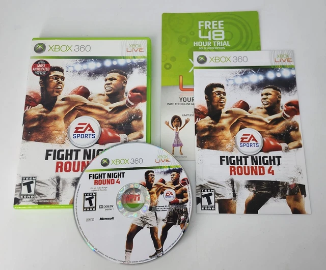 Night Round Fight Night 2004 Xbox 360 FIGHT NIGHT ROUND (Xbox 360, 2009 ...