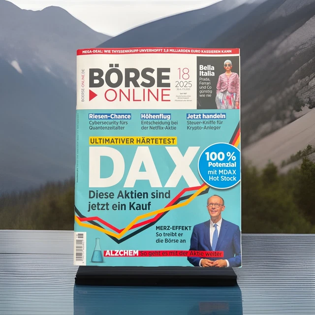 BÖRSE ONLINE MAGAZIN Ausgabe Nr. 18 Aus 2025 Geld Anlage Aktien ETF Krypto EUR 1,79 - PicClick DE