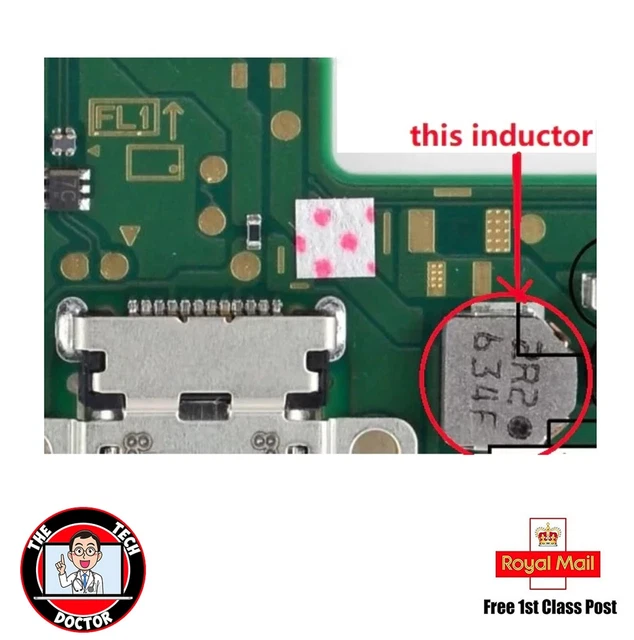 POWER CHARGING INDUCTOR FPC Big 2R2 Coil Connector for Nintendo Switch ...