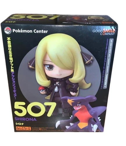 NENDOROID 507 CYNTHIA Shirona Figura Pokemon Center Limited Good Smile ...