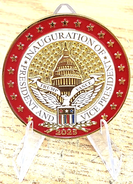 2025 INAUGURATION TRUMP and Vance Commemorative Challenge Coin DREAM ...
