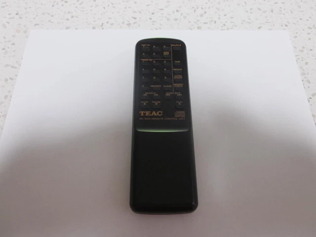 TEAC CD PLAYER Remote Control Unit . Rc-505 . $12.95 - PicClick