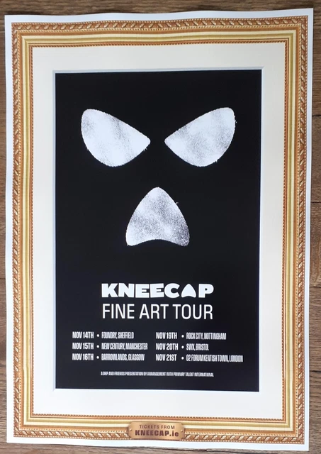 KNEECAP - LIVE band music show 2024 TOUR promotional tour concert gig ...