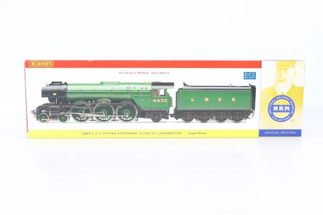 HORNBY R2441 OO Gauge 4-6-2 Class A3 LNER Green 4472 "Flying Scotsman" Loco £0.99 - PicClick UK