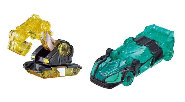 MASHIN SENTAI KIRAMAGER Bandai Gashapon GP Kiramei Mashin Pellette Mach ...