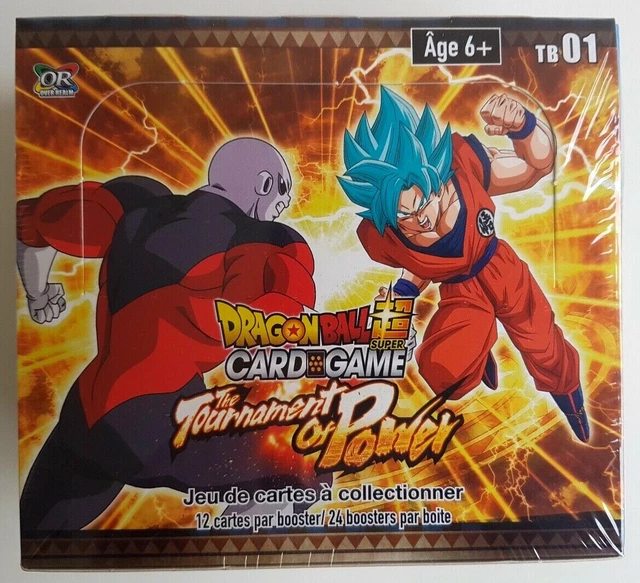 DRAGON BALL SUPER Display Jcc Card Game The Tournament Of Power Tb01 ...