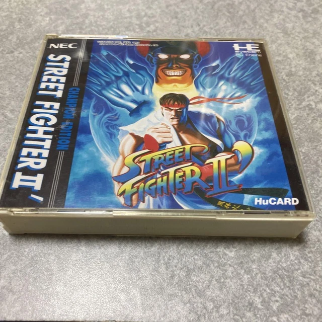 STREET FIGHTER 2 II Dash Hu Card Capcom NEC PC Engine From Japan $41.37 ...