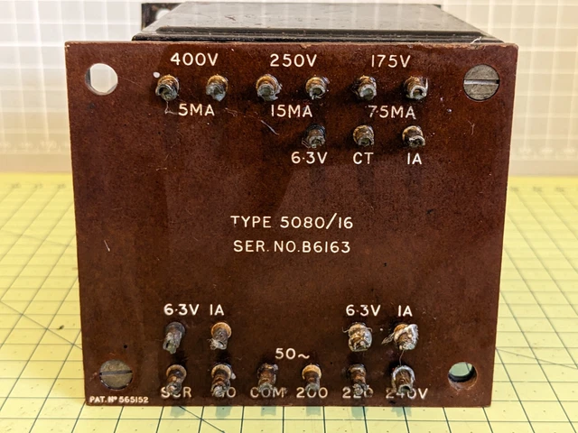PARMEKO TRANSFORMER LT 6.3v 1A x 2 £55.00 - PicClick UK