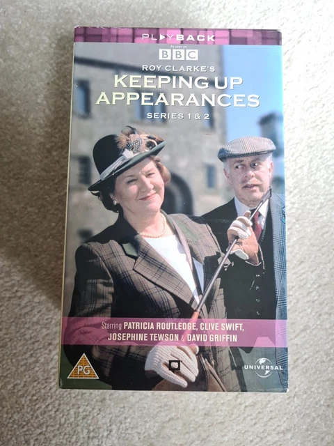 KEEPING UP APPEARANCES Series 1 & 2 VHS Video Box Set £12.00 - PicClick UK
