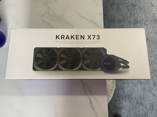 NZXT KRAKEN X73 360mm AIO Liquid Cooler LCD Display. Missing mounting ...