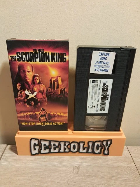 THE SCORPION KING (VHS, 2002 Universal Studios) £2.89 - PicClick UK