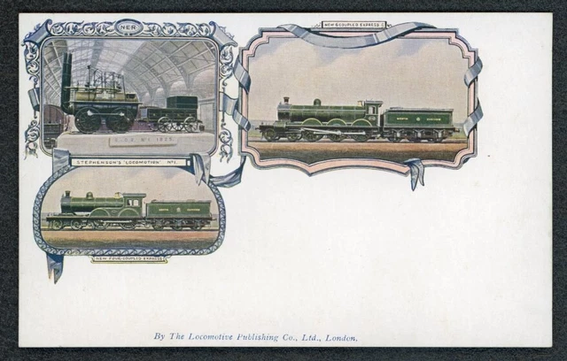 NORTH EASTERN RAILWAY Official Loco Publishing Co Engines Locomotion ...