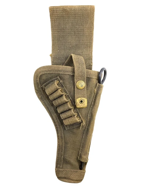 WW2 CANADIAN ARMY Revolver Pistol P37 Holster Drop Leg £98.26 - PicClick UK