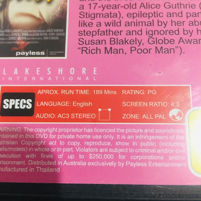 ALMOST PERFECT BANK Robbery + Wildflower Brooke Shields Patricia ...