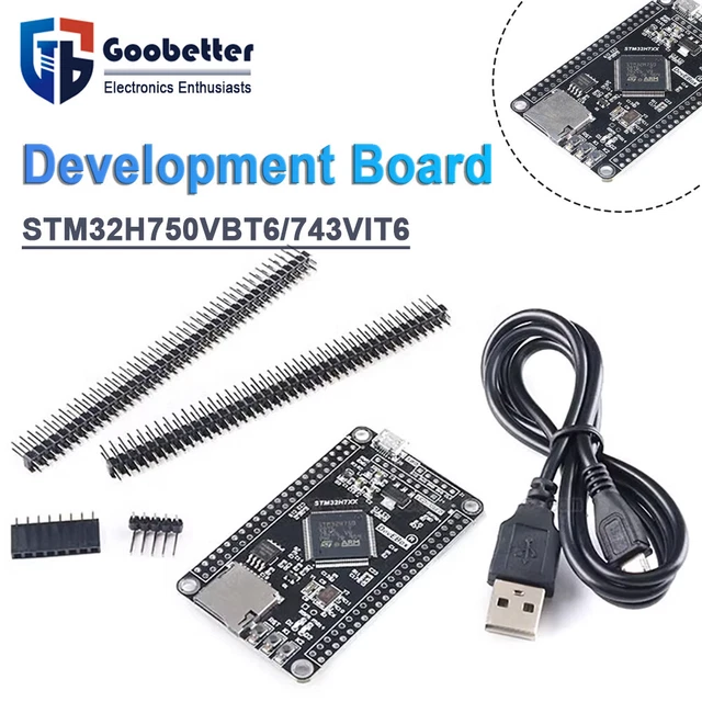 STM32H7 DEVELOPMENT BOARD STM32H750VBT6/743VIT6 Coreboard OLED/TFT LCD ...