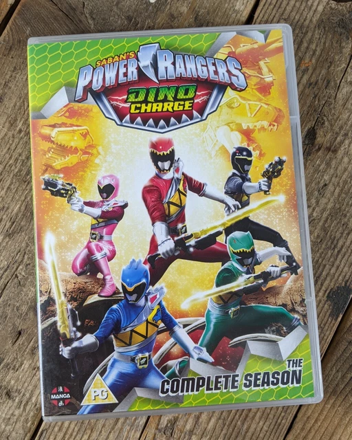 POWER RANGERS DINO Charge: The Complete Season (DVD Series Box-Set ...