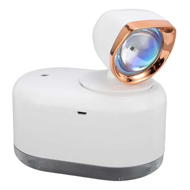 SUNSET LIGHT HUMIDIFIER 300ML Water Tank Rechargeable Cold Mist ...