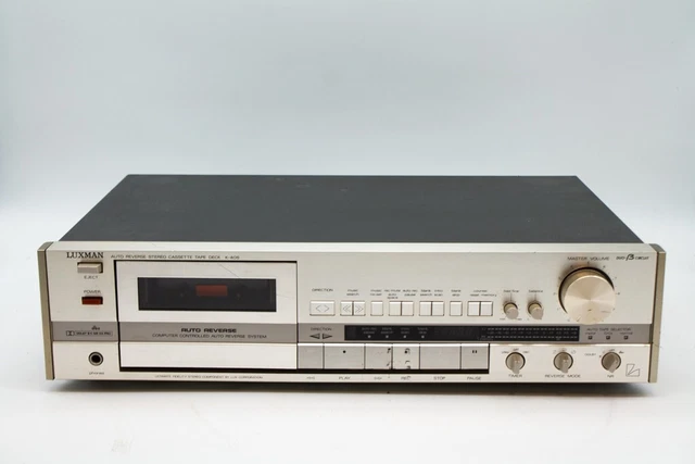 LUXMAN K-406 AUTO Reverse Cassette Tape Deck Working Tested £188.89 ...