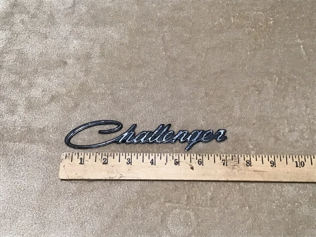 VINTAGE 70’S DODGE Challanger Script Emblem £16.04 - PicClick UK