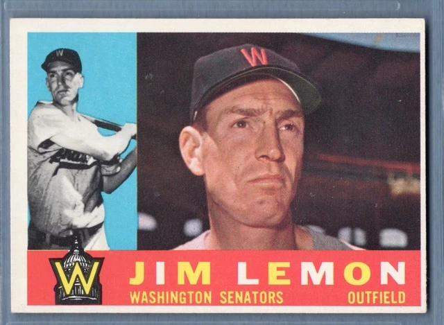 1960 TOPPS #440 Jim Lemon VG-EX Set Break 1 EUR 5,64 - PicClick FR
