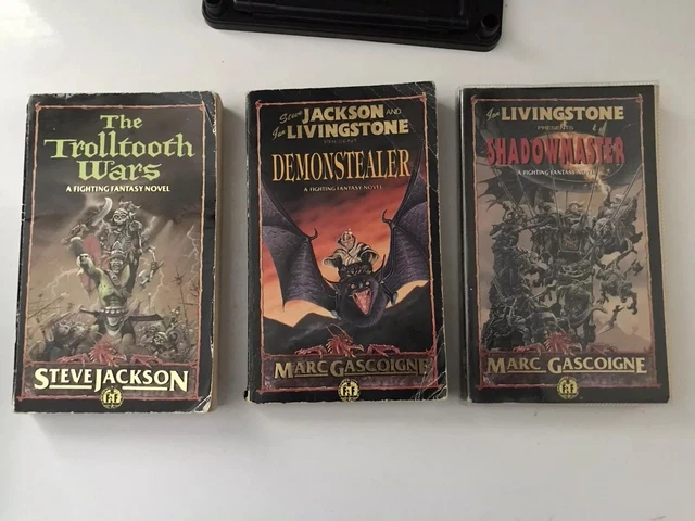 FIGHTING FANTASY NOVELS full set £125.00 - PicClick UK