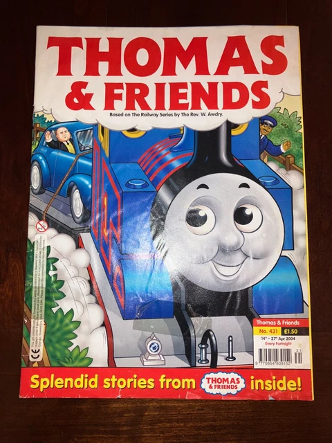 THOMAS THE TANK Engine Thomas & Friends magazine comic collectible April 2004 £23.99 - PicClick UK